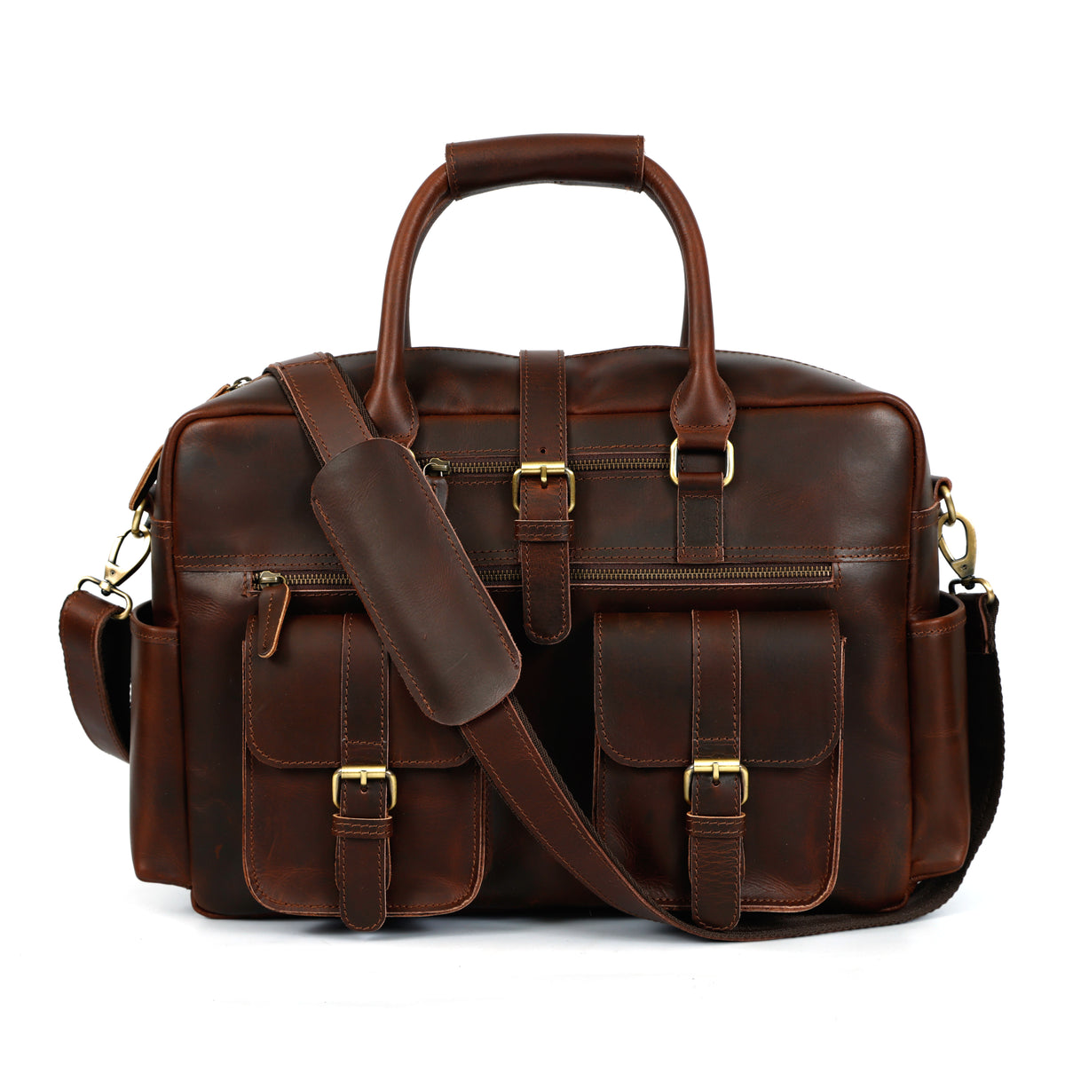 Leather Briefcase for Men & Women | Laptop Bag | Levinson Leather ...